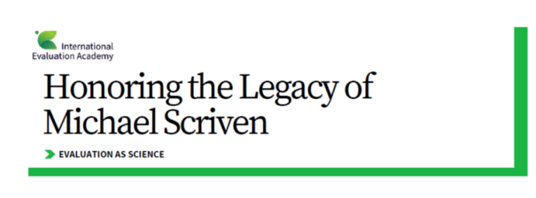 Honoring the Legacy of Michael Scriven - IEAc